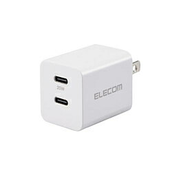 USB Type-C(TM)ポートを2ポートを搭載し対応するスマートフォン、タブレットなどを超高速充電できるUSB AC充電器です。 手のひらにすっぽり隠れるほど小さく軽量なので、出張などの外出時の持ち運びに便利です。 USB Power ...