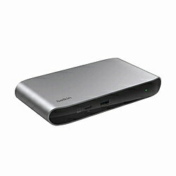 コンパクトな 5-in-1 ハブ ソリューションでワークステーションを最適化し、すべてのデバイスを接続し、超高速で充電し、USB 3.0 の 8 倍の速度でデータを転送します。「Thunderbolt 4 5-in-1 USB-C ドッキン...