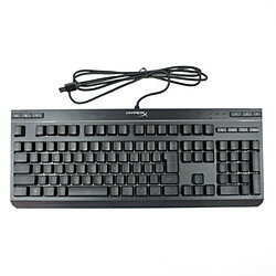 〔未使用品〕〔商品ランクS〕〔付属品〕マニュアル〔メーカー〕HyperX 〔ジャンル〕PCオプション 〔種類〕ゲーミングキーボード 〔特徴1〕HyperXならではの色鮮やかなライトバーとスムーズでダイナミックなRGBライティング効果を備え、...