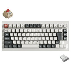 Keychron Q1 Ultra 8Kは、比類なきパフォーマンスを追求して設計された、プレミアムワイヤレス・カスタムメカニカルキーボードです。フルメタルの洗練された筐体に、2.4GHzワイヤレス接続と革新的な8000Hzポーリングレートを...