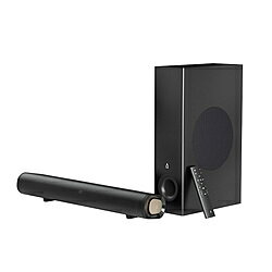 HDMI ARC / USBオーディオ/ 光デジタル/ Bluetooth / アナログ接続に対応Dolby Audio対応と2モードのSuper Wide を搭載したサブウーファー付属の2.1コンパクトサウンドバー■様々なホームエンタメを...
