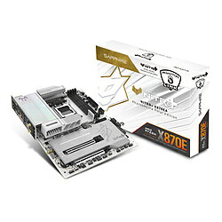AMD X870Eチップセット搭載。ケーブル不要でグラフィックボードに電源供給可能な「PhantomLink」に対応するゲーミング向けのATXマザーボード■AMD X870Eチップセット搭載■ハイパフォーマンスの「SAPPHIRE NITR...