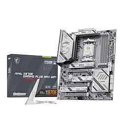 AMD X870Eチップセット搭載。ホワイトシルバーのヒートシンクを搭載し、ゲーミング向けに豊富な機能を備えたATXマザーボード■AMD X870Eチップセット搭載■派手さと無駄を排したゲーミング向けのMAGシリーズ■AMD Ryzen 9...