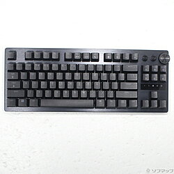 〔中古品〕〔商品ランクA〕〔付属品〕クイックガイド、製品情報ガイド、リストレスト、USBケーブル〔メーカー〕RAZER(レイザー) 〔ジャンル〕PCオプション 〔種類〕ゲーミングキーボード 〔特徴1〕超高速連打を可能にするラピッドトリガーモ...