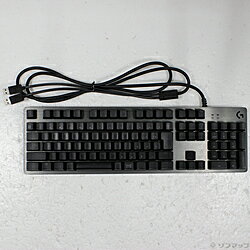 〔中古品〕〔商品ランクC〕〔欠品〕説明書〔メーカー〕logicool(ロジクール) 〔ジャンル〕PCオプション 〔種類〕ゲーミングキーボード 〔特徴1〕ロジクール独自スイッチGX RED リニア キースイッチを採用。ゲームモード搭載。多彩な...
