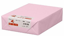 ”書類の表紙等に最適な厚み”カラーペーパー。【特厚口・さくら】（B4サイズ・500枚）■ 書類の表紙等に最適な厚み■ 案内状、回覧用紙、両面印刷資料などにも！■ お得な500枚パックです。※ 商品画像の色は現物と近くなるよう作成しております...