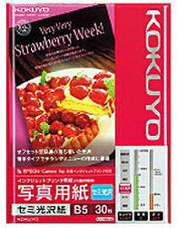 ●落ち着いた風合いのセミ光沢紙／オフセット印刷用紙のような落ち着いた色合いで、高画質画像もしっかり再現します。インク吸収性にも優れた、裏うつりやにじみに強いセミ光沢紙です。●豊富なサイズ展開／さまざまな用途に対応できるよう、豊富なサイズをご...