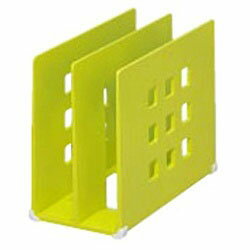 “パーソナル用品”書類も本体もすべりにくい。Wのすべり止め付き！仕切りラック。（S・黄緑）色黄緑本体サイズ【S】幅 100 × 奥行 208 × 高さ 160mm材質本体：ハイインパクトポリスチレン、滑り止め：エラストマー樹脂“パーソナル用...