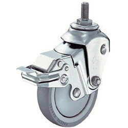 ■ばねの力で凹凸路面での振動や衝撃を吸収すると同時に騒音を軽減したクッションキャスターです。■内蔵スプリングの違いにより設定荷重が変わり使用範囲が幅広くなります。■RoHS適合品です。■本体旋回部と車輪軸受け部にラジアルボールベアリング採用...