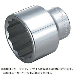 ■スタンダードタイプの対辺12角形状です。■差し込み後、トルクをかけてもナメにくくなっています。■インチサイズのソケットです。【用途】・ボルト・ナットの締付け・緩め作業用。【仕様】・差込角（mm）： 19.0・対辺寸法（インチ）： 1-7/...