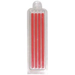 ■ソフトカラー鉛筆ホルダー専用の替芯です。【用途】・工業用素材・部品へのマーキング用。【仕様】・色： 赤・芯径（mm）： 3.8・奥行（mm）： 11・高さ（mm）： 136・幅（mm）： 11・筆記線幅（mm）： 1～3ソフトカラー鉛筆ホ...