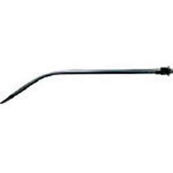 ■軽量カーブノズル【用途】・一般ダスト作業。【仕様】・ノズル口径（mm）： 2・ノズル取付口： G1/8・ノズル長（mm）： 300・材質： アルミ・真鍮・使用流体： 圧縮空気・使用温度範囲（℃）： -10～60・最高使用圧力： 1MPa・...