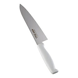 画像はイメージの場合があります。あらかじめご了承ください。衛生管理に最適、TKG-NEOカラーシリーズ「牛刀」■包丁の仕様・形状：牛刀（洋刃）型・刃型：両刃・刃渡りサイズ：18cm・ハンドルカラー：ホワイト■現場の声にもとづいた構造のハンド...