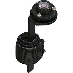 ■ピンポール用水準器です。■ベルトで簡単に取付が可能です。【用途】・土木測量用アクセサリー。【仕様】・気泡管感度： 60′/2mm【材質／仕上】・本体： ステンレスピンポール用水準器です。
