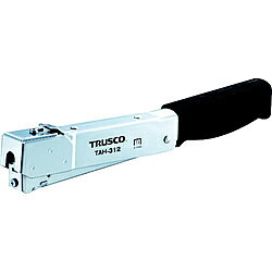 ■ハンマータイプでガンガン打てるタイプのタッカです。■ソフトなエルゴハンドルで、持ちやすいです。【用途】・ポスター貼りや各種補修、装飾作業に。【仕様】・全長（mm）： 284・高さ（mm）： 50・針装填数（本）： 165・肩幅（mm）： ...