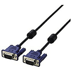 従来使われているRGBアナログ入出力を持つパソコンとディスプレイを接続するD-Sub15ピン（ミニ）ケーブルです。D-Sub15ピン（ミニ）コネクタのアナログ出力端子を持つパソコンと入力端子を持つディスプレイを接続可能です。長さ10m仕様1...