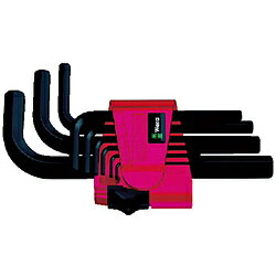 ■Wera独自のHex-Plusと呼ばれる面接触構造により、六角ねじ穴の内側を傷めず、ねじの長寿命化に貢献します。■高いトルク伝達率により作業効率もアップします。【仕様】・セット内容（mm）： 1.5、2.0、2.5、3.0、4.0、5.0...