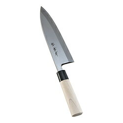画像はイメージの場合があります。あらかじめご了承ください。■堺 孝行作 霞研■安来の鋼を使用し、廉価でお届けする普及品の和庖丁です。【製品仕様】■サイズ(cm):21■全長(mm):375■質量(g):440■背厚(mm): 9.0仕様1柄...