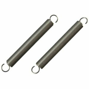 線材に一定のテンションを掛け密着に巻き、両端をフックとして起こしたバネです。ばね・スプリングシリーズ