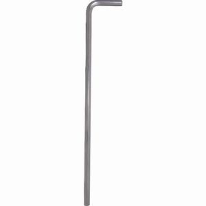 高品質のクロムバナジウム鋼（SNCM20V）を使用しています。均質で高精度の調質（熱処理）硬度（HRC60°）を確保するためにあえて連続炉を使わず、密閉炉による完全無酸化・脱炭補正焼入方式を採用しております。対辺寸法(mm)：4.0首下寸法...