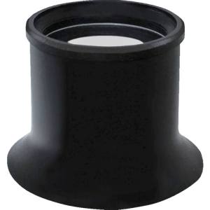 目に接眼して使用します。時計などの修理・加工。倍率(倍)：5レンズ寸法(mm)：23外径(mm)：37全高(mm)：28タイプ：シングルレンズワークディスタンス(mm)：50レンズ:ガラス製造国:日本トラスコ発注コード:219-1300