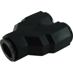 適合チューブ外径D(mm)：10×10×10使用圧力：1MPa使用流体：空気使用温度範囲：-5〜60℃本体:ポリアセタール（POM）シールゴム:ニトリルゴム（NBR）製造国:日本トラスコ発注コード:158-8885
