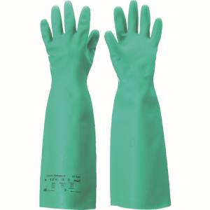 JIS T 8116適合品です。油、石油類に適正が高く、幅広い耐薬品性も兼備しています。耐突き刺し、耐摩耗性に優れています。厚みがあるロングタイプです。負荷の大きい作業、化学薬品の取り扱い作業、その他様々な作業においても高い保護性能を発揮し...