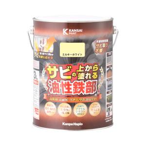 門扉・柵・雨戸・物置・鉄骨・トタン壁（屋根以外）などの鉄製品・アルミ建材「高耐久アクリルシリコン樹脂」と協力防サビ剤の効果により、最高クラスの高い防サビ性と耐久性を実現した、サビの上から直接塗れる高性能鉄部用塗料です。特殊防錆剤が強力な防サ...