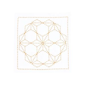 はじめての方はもちろん、お子様からご高齢の方まで、らくらくかんたんに楽しめます。図案プリントと晒が仕立て済みなので、すぐにはじめられます。指先を使うことで脳の活性化にもつながり、リハビリ手芸としてもピッタリのキットです。・セット内容:刺し子...