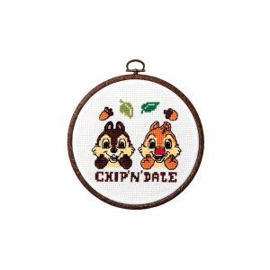 ディズニーフープに新柄が登場です。人気のキャラクターをセレクトしました。Copyright(C)Disney初〜中級者向ししゅう糸、布、クロス針、フープ