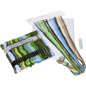 クロス・ステッチは簡単な技法でししゅう初級者の方やお子様もきれいに刺すことができます。ワンポイントで手軽に楽しめるものから、布全体を刺す風景画など、多様な表現が可能です。風景画風から人気のキャラクターまで、ときめく図案がきっとあるはず！