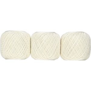 しなやかで細く、編みやすいレース編み用の糸。最高級のエジプト綿へのこだわり。上質なエジプト綿の中でも、細く、長く、しなやかで優れた光沢をもつ超長綿を厳選して使用。100年の実績。一世紀にわたる綿糸作りの実績と経験をもとに、編みやすさ・美しい...