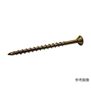 先端のスプーン状の切刃で木材の繊維を切削、下穴を開けながらネジ山が木材にねじ込まれるため、木割れを防ぎます。太めネジの為、取付け後の保持力も高レベルで確保。木材の節目、硬さも関係なく確実に締結が出来ます。薄鉄板(厚さ1.0mm以下)であれば...