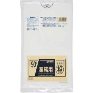 スタンダードポリ袋です。90Lポリ袋・ゴミ袋、非食品用。縦(mm):1000横(mm):900厚さ(mm):0.045容量(L):90色:半透明LLDPE製造国:タイトラスコ発注コード:389-2649