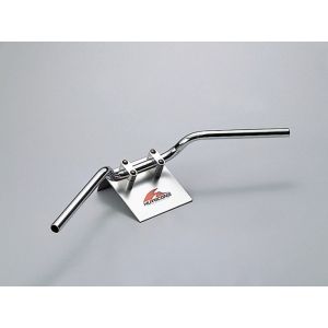 スチール製 外径φ22.2mm 内径φ18mm トリプルニッケル ピュアクロームメッキ仕上げ ブレースMサイズが適合適応車両 ：汎用 ロードモデル・スクーター(一部の車種を除く)・マグナ50・JAZZ・レブル・ドラッグスター250・ビラーゴ...