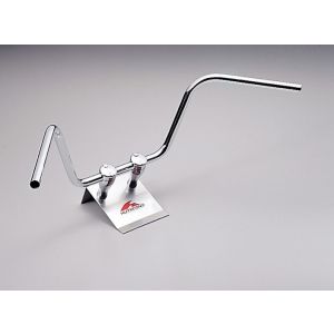 スチール製 外径φ22.2mm 内径φ18mm トリプルニッケル ピュアクロームメッキ仕上げ適応車両 ：汎用 ロードモデル・スクーター(一部の車種を除く)・マグナ50・JAZZ・レブル・ドラッグスター250・ビラーゴ250/400・イントル...