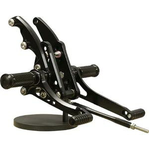 ZRX1100/1200用バックステップキットです。新型のZRX1200DAIG用にも取り付け確認が取れました。可変位置は6ヶ所です。可動部分には精密ミニチュアベアリングをダブルで採用し、ステップバーには特殊なロレット加工を施しております。...