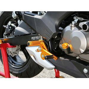 Z125 Pro (16-)用のバックステップキットです。街乗りをメインに考えながらも、2カ所のスポーティーなポジションを設定いたしました。両ペダルの軸受けには精密ベアリングをダブルで配し、極めてスムーズな操作感を楽しんでいただけます。カラ...