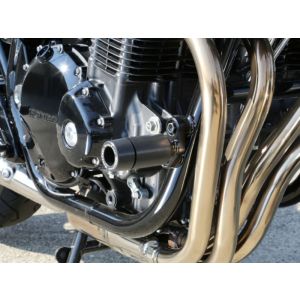 ◆スライダー本体の素材は硬度があり、摩擦抵抗が少ないジュラコン樹脂です◆HONDAの空冷フラッグシップだからこそ、万が一の転倒等で車体のプロテクト効果を期待出来る、フレームスライダーを是非装備して下さい色[カラー]:ブラック材質[素材]:ジ...
