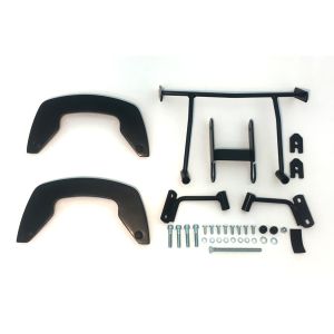 耐荷重:片側5kg ※Orbitサイドケース使用時は片側3kgタイプ:C-Bow色[カラー]:ブラック材質[素材]:スチール/アルミニウム加工[有/無]:取り付けには多少の加工が必要な場合がございます。仕様:積載制限:片側5kg以下型番:6...