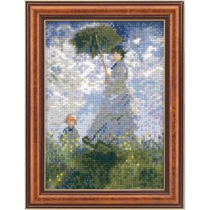 人気の高い名画をテーマに、絵画の色調に合わせて多彩な刺しゅう糸で表現したクロスステッチキットです。完成したら専用のミニフレームに入れて、ご自宅を小さな美術館のように飾ってみてはいかがでしょうか。壁掛け・スタンド兼用できる専用フレーム付。素材...
