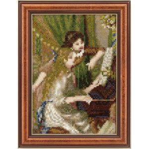 人気の高い名画をテーマに、絵画の色調に合わせて多彩な刺しゅう糸で表現したクロスステッチキットです。完成したら専用のミニフレームに入れて、ご自宅を小さな美術館のように飾ってみてはいかがでしょうか。壁掛け・スタンド兼用できる専用フレーム付。素材...