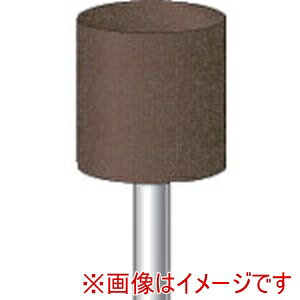 振れ精度を極めて小さく抑え、振動ビビリの少ない精度の高い砥石です。一般鋼材、ステンレス鋼、生鋼材、鋳物等の粗研削に。粒度(#)：36形状：円筒外径(mm)：25幅(mm)：25軸径(mm)：6最高使用回転数(rpm)：25000砥粒：A・W...