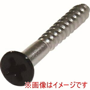皿木ねじの頭部を塗装しています。木質系の売れ筋カラーです。ねじの頭部を目立たせたくない箇所に。木材用。寸法(mm)d：2.4全長(mm)：16適合ドライバー：1頭部厚み(mm)：1.40頭部径(mm)：4.8色：黒ステンレス(SUS-XM7...