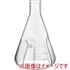 バッフル（邪魔板）により、効率よく撹拌を行うことができます。口部は、耐久性のある肉厚です。加工が施されています。研究用。容量(ml)：2000目盛間隔(ml)：200外径(mm)：172高さ(mm)：270口内径(mm)：44適合栓：ゴム栓...