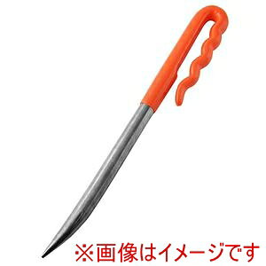 建設現場の足場組み、鋼材運搬の荷造り等、物を固定する際の締め付け作業にご使用いただけます。先端が細く、とがっているので締め付けやすく、抜きやすくなっています。サイズ：16mm全長：300mm重量：500g