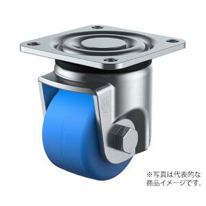 ●大型機械・装置などの重量物用に設計された小型低床式重荷重用キャスターです。●耐熱性、耐寒性、耐摩耗性に優れており、床面を傷つけにくくなっています。●許容荷重(kgf):408●車輪径D(mm):50●車輪幅(mm):38●取付高H(mm)...