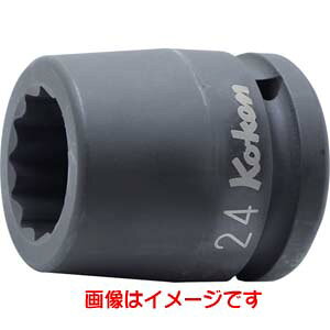 ボルト/ナットに接する開口部(12角)はもちろんのこと、差込側の四角駆動部にも角を傷めずハイトルクを確実に伝える面接触のフラットドライブを採用しています。差込角(mm):19.0対辺寸法(mm):24全長(mm):50適合Cリング:PK16...