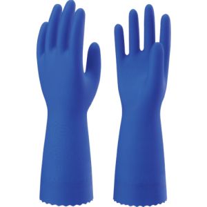 傷つきやすい指先は2度づけ加工で強化しています。特殊配合により高い耐油性を発揮します。耐油性に優れた厚手タイプです。手袋内面には抗菌防臭加工の裏毛を施しています。清掃、サービス業。石油、化学工業。色:ブルーサイズ:M厚さ(mm):約0.6全...