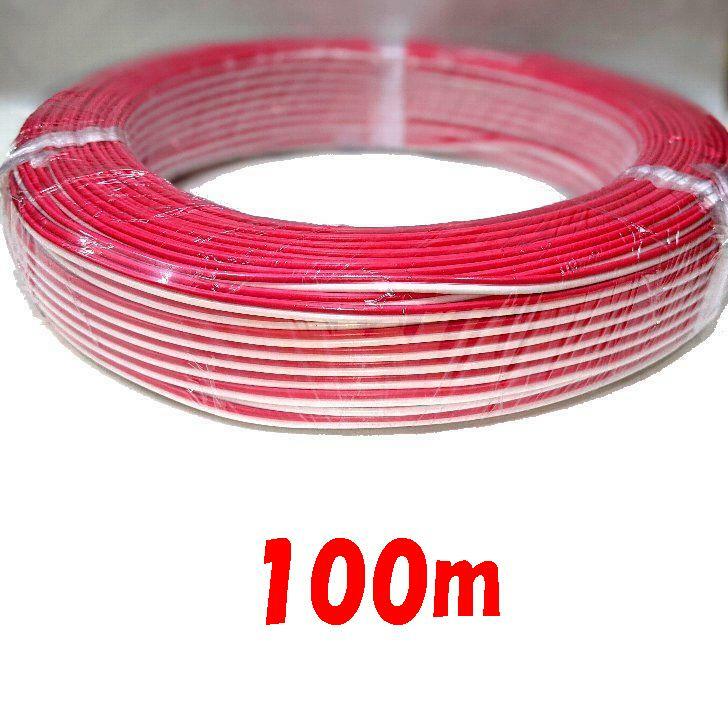 【楽天市場】100m巻 VFF 0.5SQ 赤白 平行ビニル線 スピーカーコード 電子機器配線材に：秋葉原の九州電気 楽天市場店